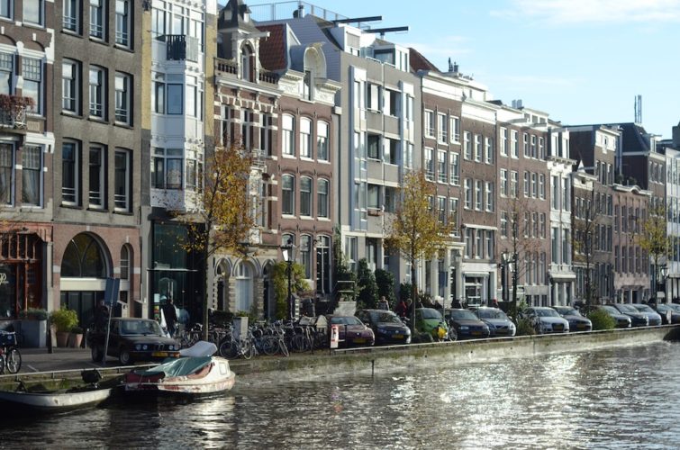 Stilvolle Jordaan Viertel Amsterdam Ebenbild